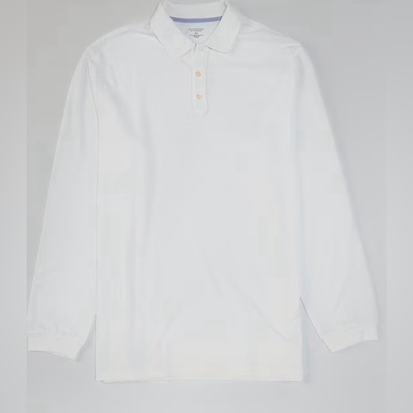 Roundtree & Yorke | Shirts | Roundtree Yorke Big Tall Long Sleeve Solid ...